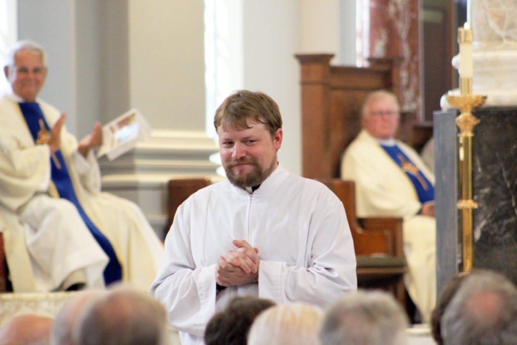 First deacon ordained in new cathedral | East Tennessee Catholic
