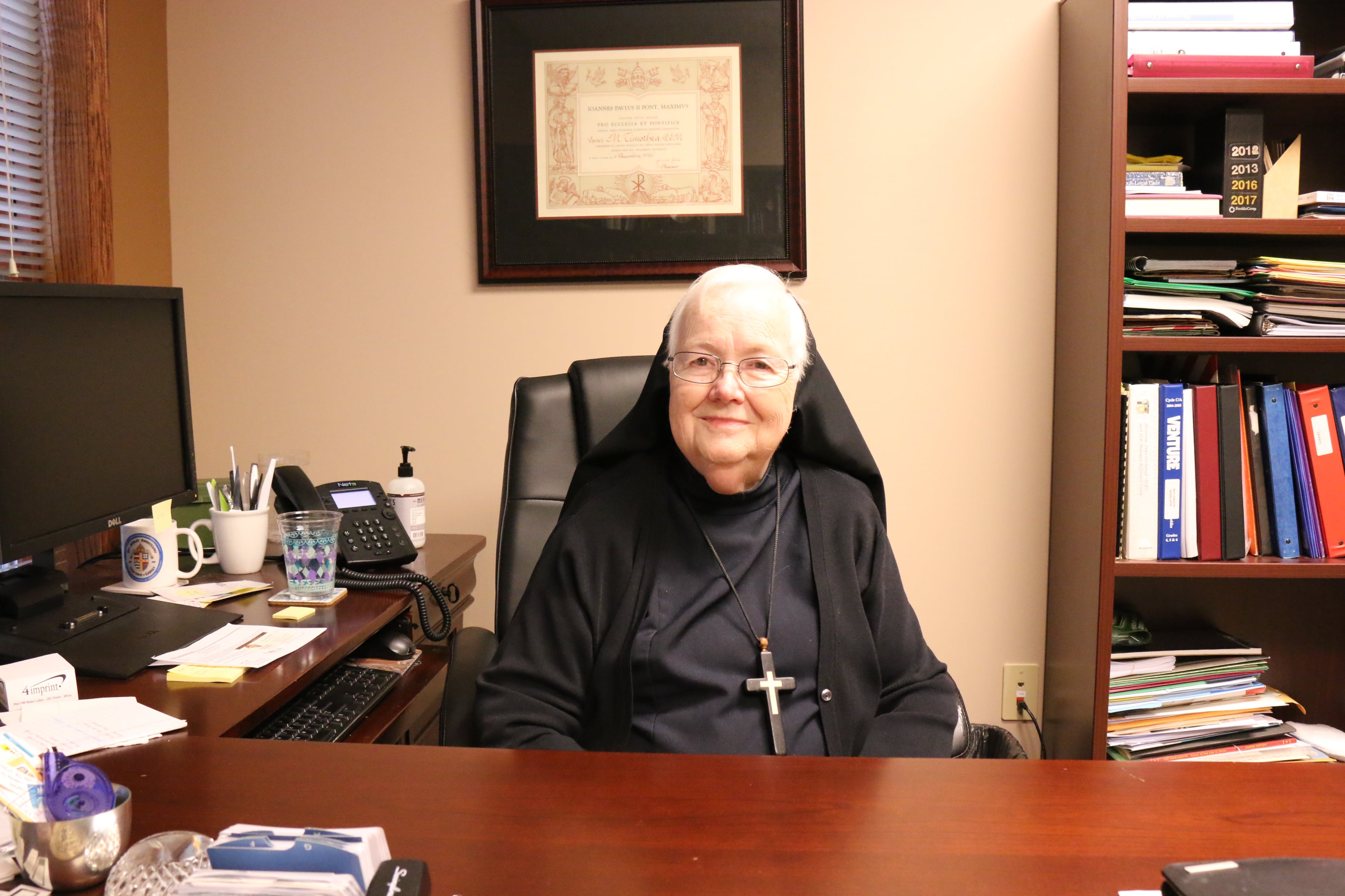 Sr. Mary Timothea Elliott marks 60 years of consecrated service | East ...