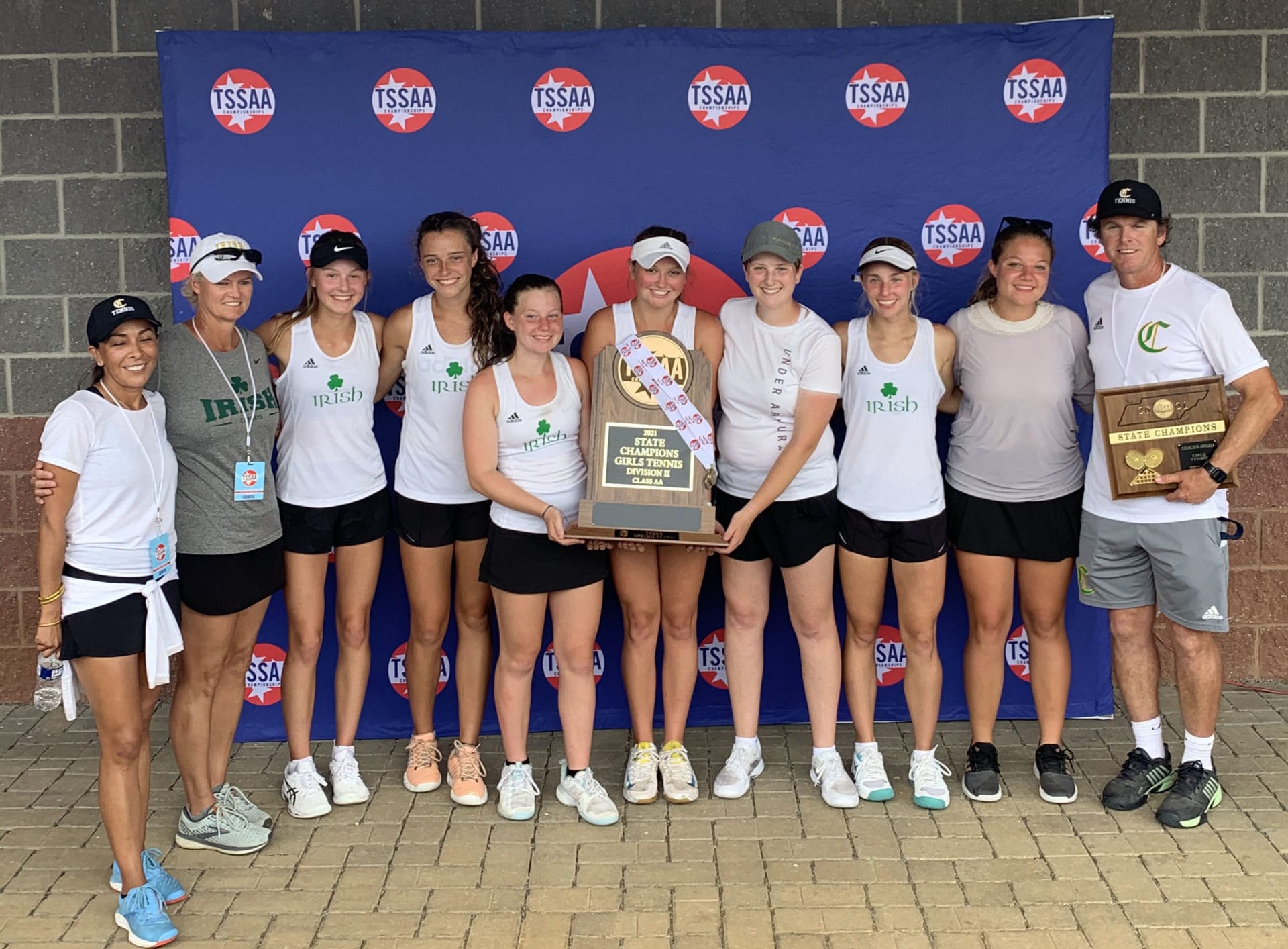 KCHS girls tennis captures two state titles | East Tennessee Catholic
