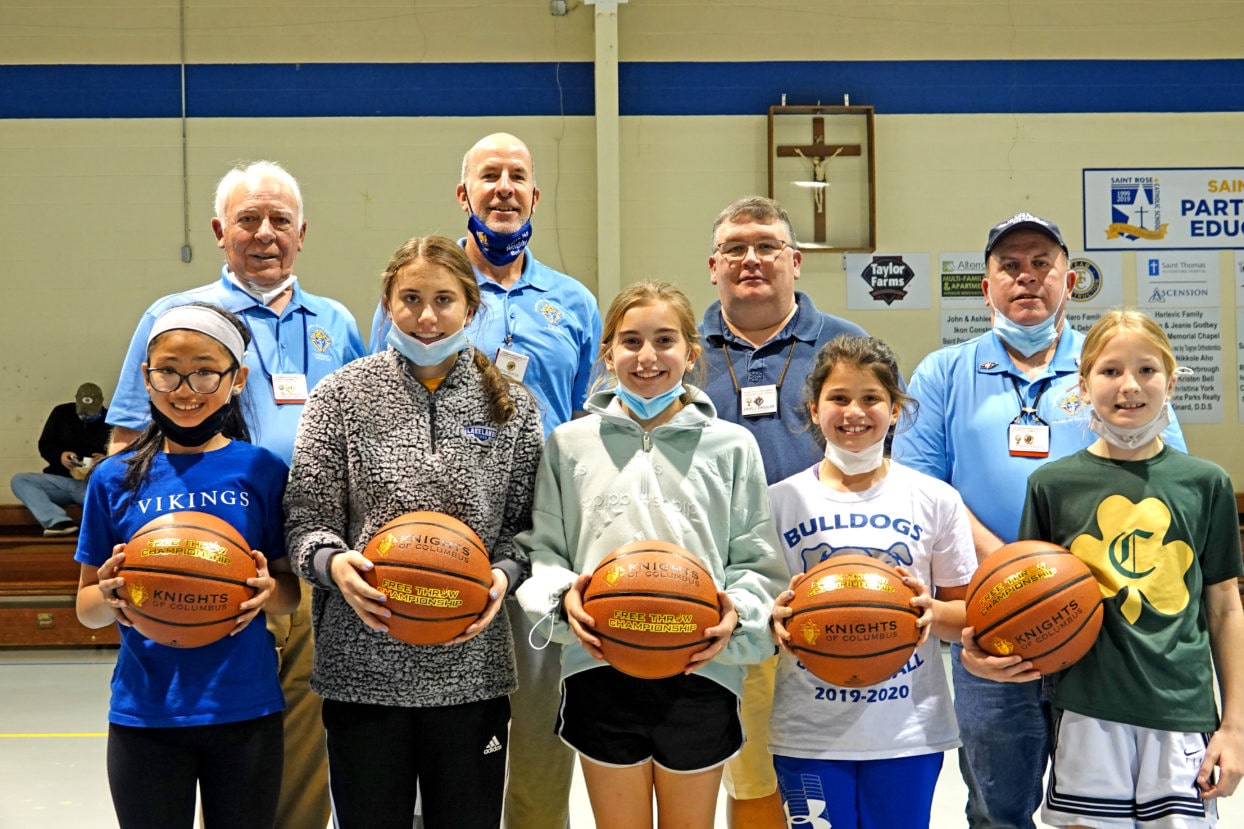 Knights award state championships in free-throw shooting competition ...