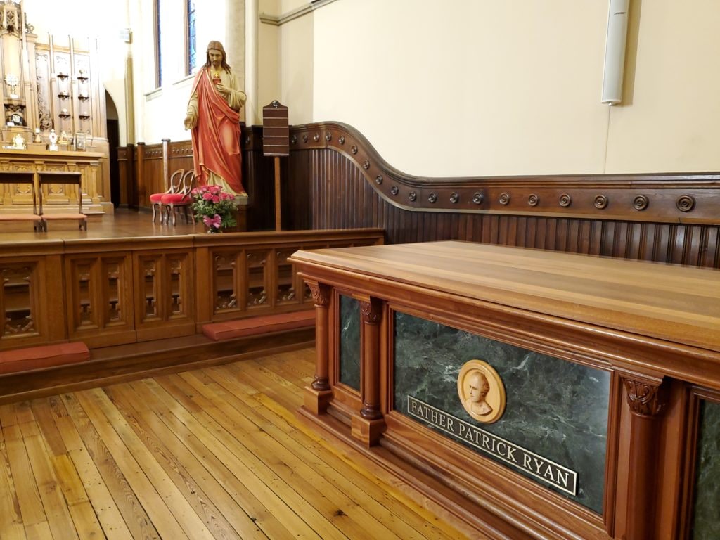 Historical artifacts of Father Patrick Ryan find a home in basilica ...