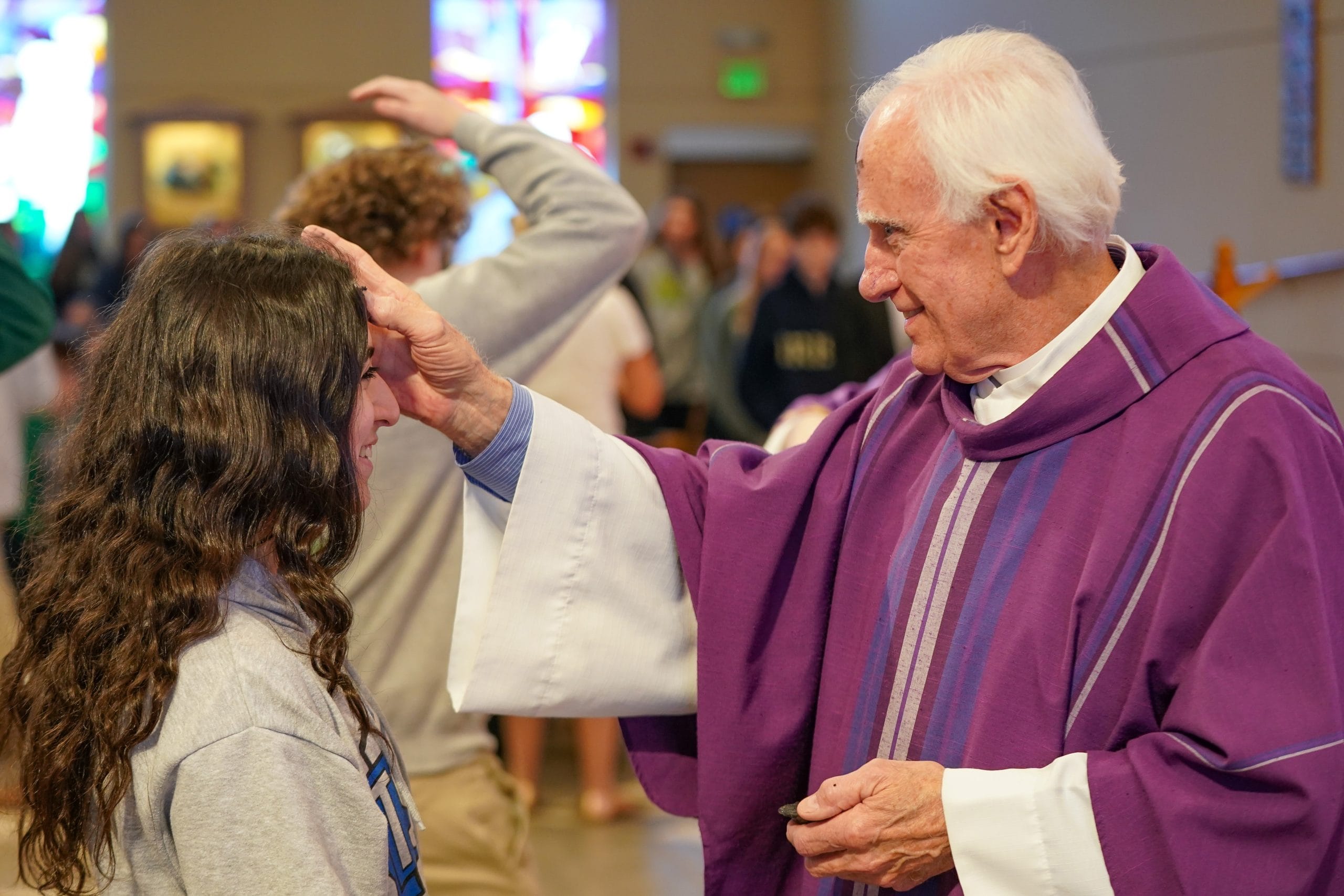 Bishop Stika, priests enter Lenten season by celebrating Ash Wednesday ...