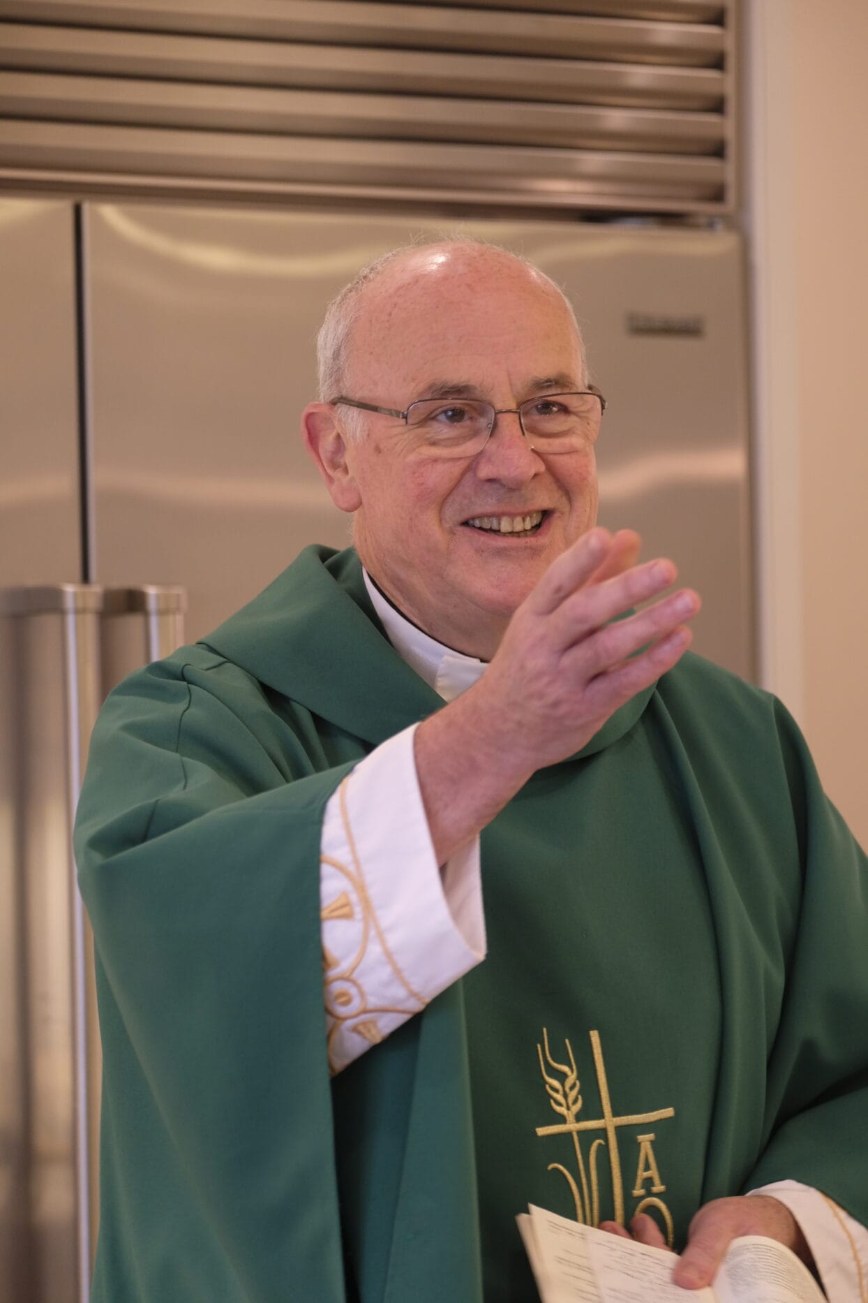 Putting his flags down | East Tennessee Catholic