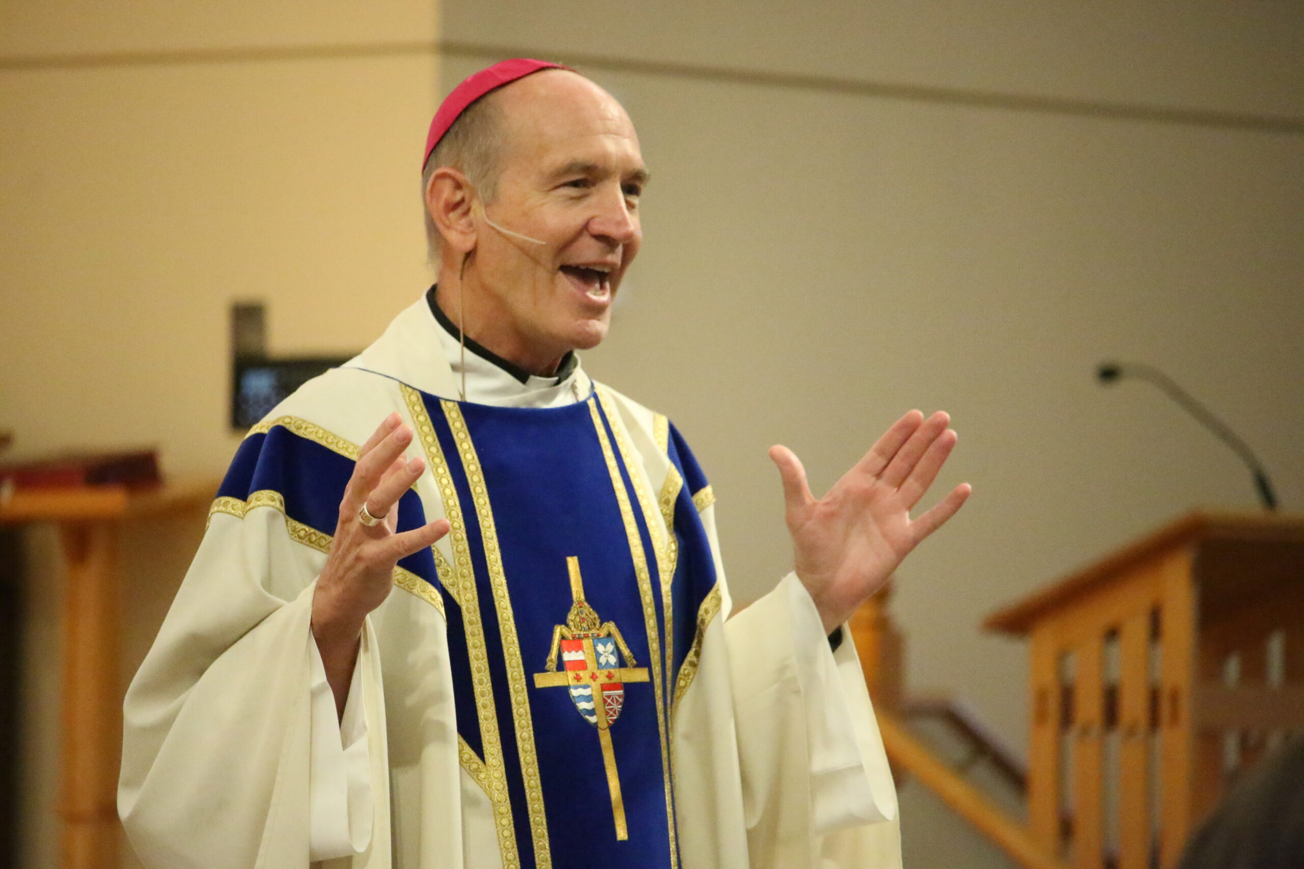 Bishop Beckman leads SMLC Mass | East Tennessee Catholic